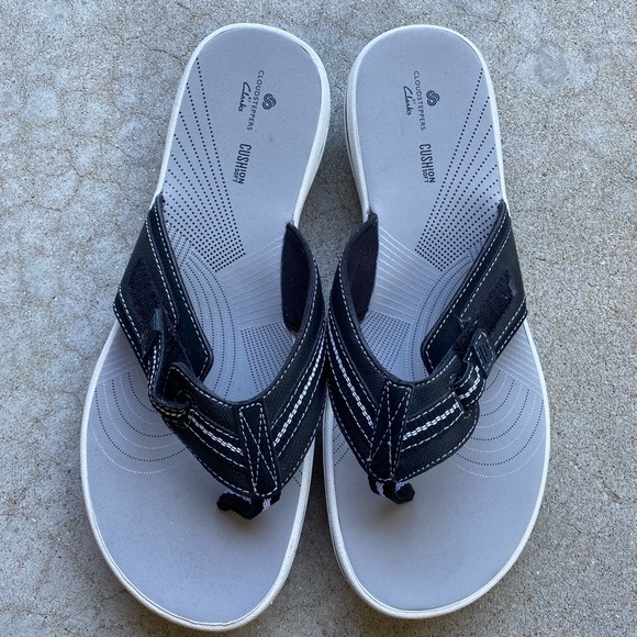 Cloudsteppers by Clarks | Shoes | Clarks Cloudsteppers Black And Gray ...